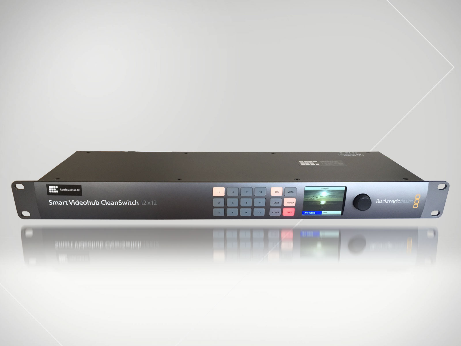 Blackmagic Design Smart Videohub Cleanswitch | Kopfquadrat GmbH